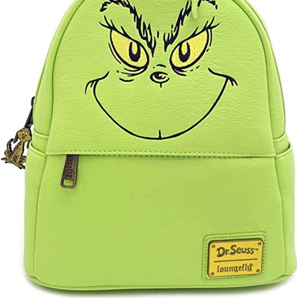 Loungefly | Bags | Loungefly Disney Parks The Grinch Dr Seuss Mini ...